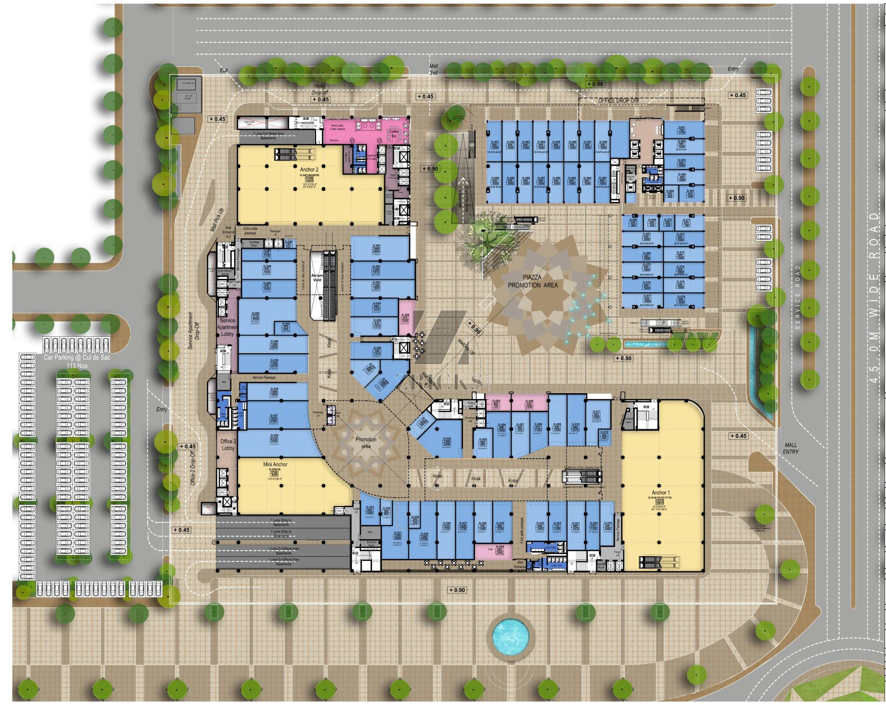 Floor Plan Of Mall